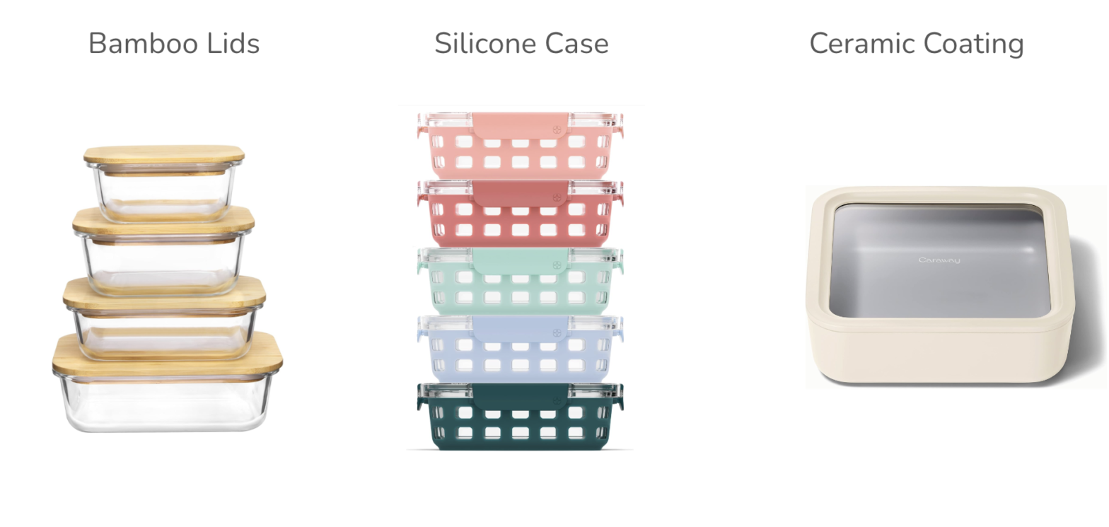 Top Glass & Ceramic Food Storage Containers - Plastic Education
