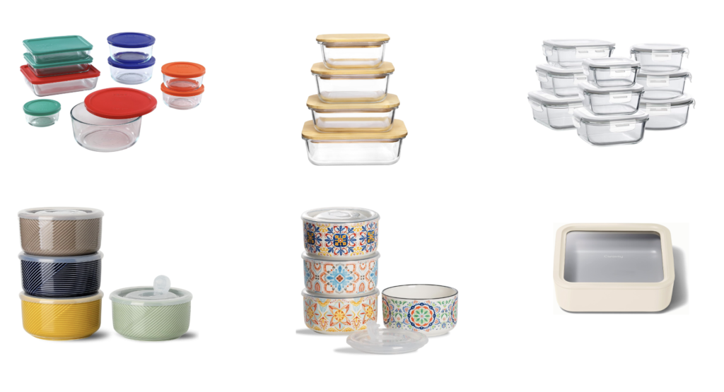 Top Glass & Ceramic Food Storage Containers - Plastic Education